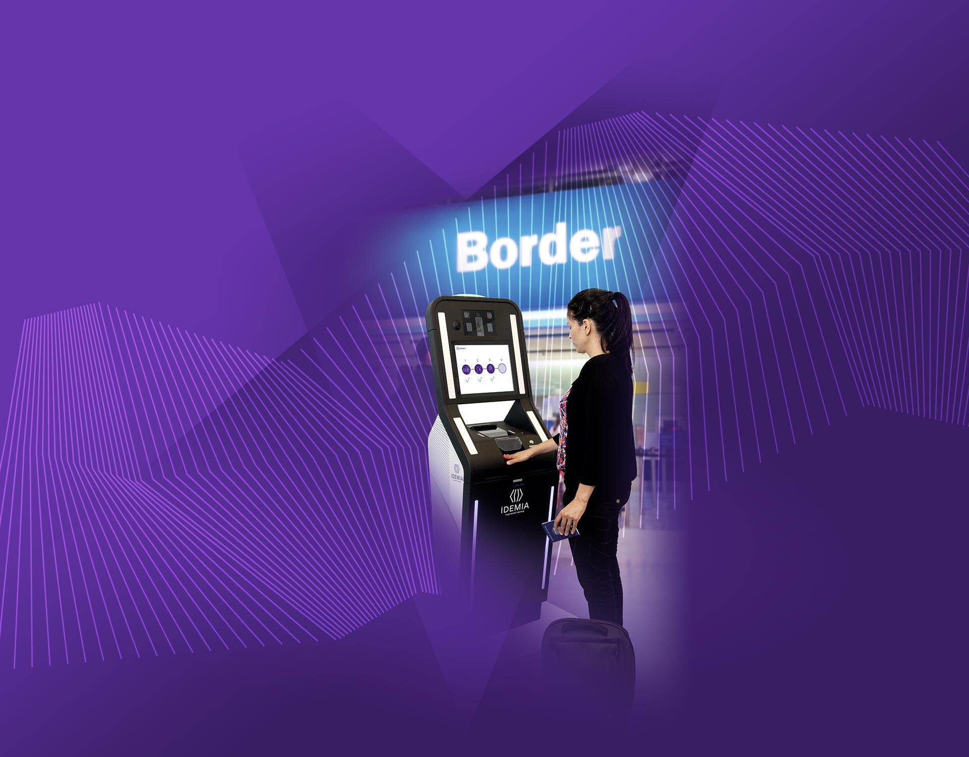 Self-service kiosks for the new European Entry/Exit System | IDEMIA