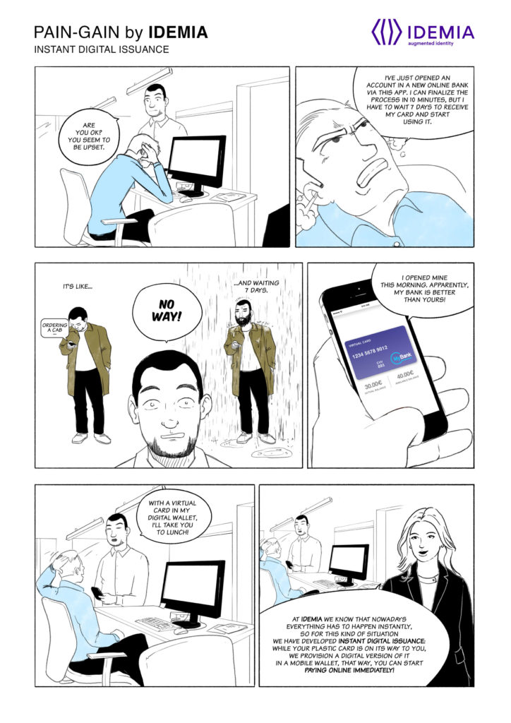 Instant digital card issuance | IDEMIA