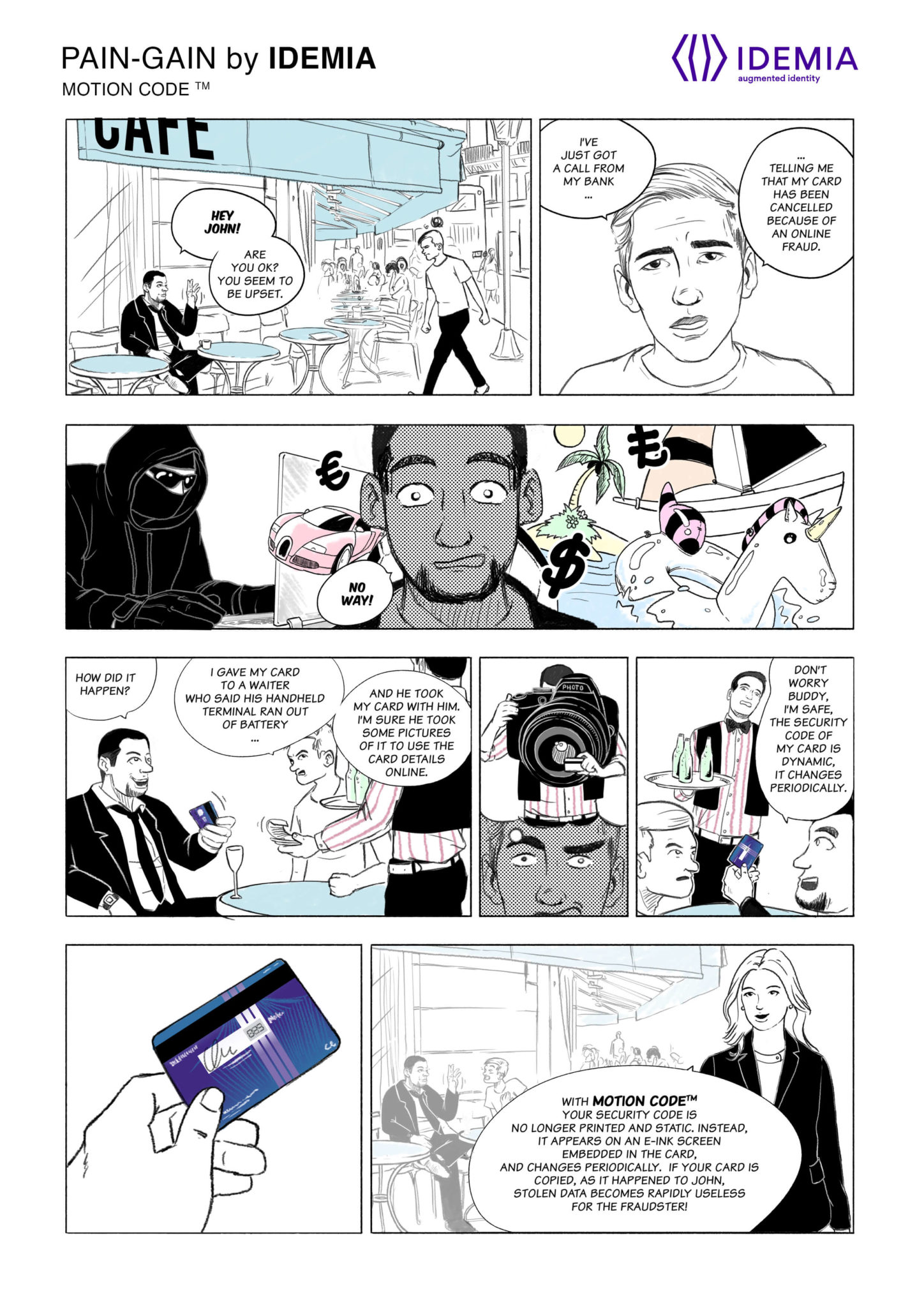 Dynamic security code in your payment card | IDEMIA