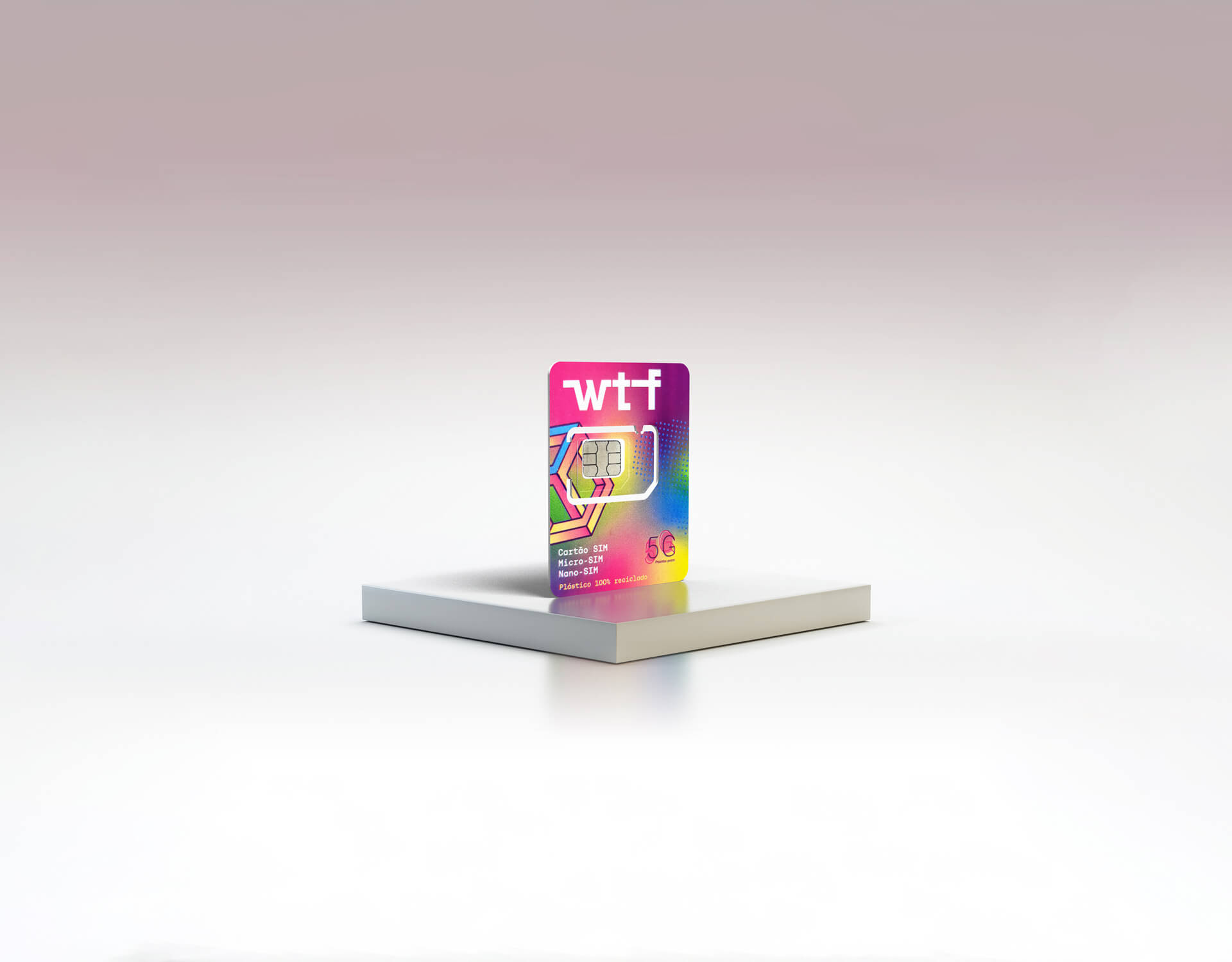 The first recycled plastic SIM cards in Portugal | IDEMIA