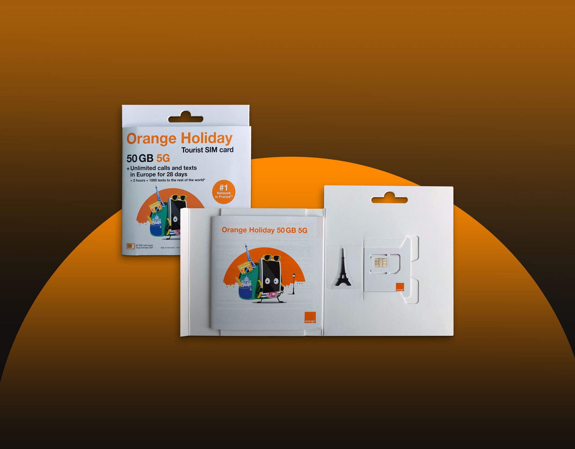 Orange kit for international sporting event | IDEMIA
